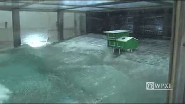 Hurricane simulator can create waves and winds of a Category 5 | WPXI