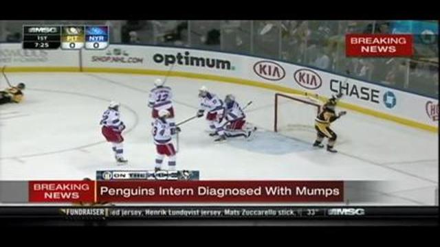 Penguins Bennett joins Crosby sidelined with mumps; intern also ...
