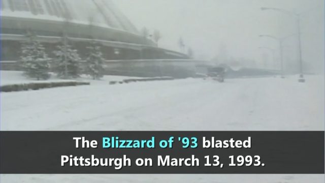 BLIZZARD OF 1993: Looking back at The Blizzard of '93 | WPXI