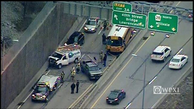 ROUTE 28 CRASH: Route 28 inbound reopens after multi-vehicle crash ...