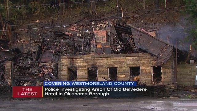 BELVEDERE HOTEL FIRE: Intense flames that destroyed historic hotel ...